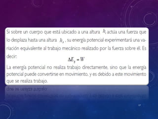 Energia Cinetica y Potencial Fisica | PPTX