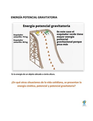 Energia cinética y potencial | PDF