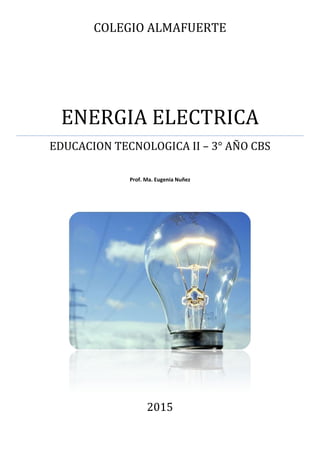 Energia electrica cuadernillo | PDF