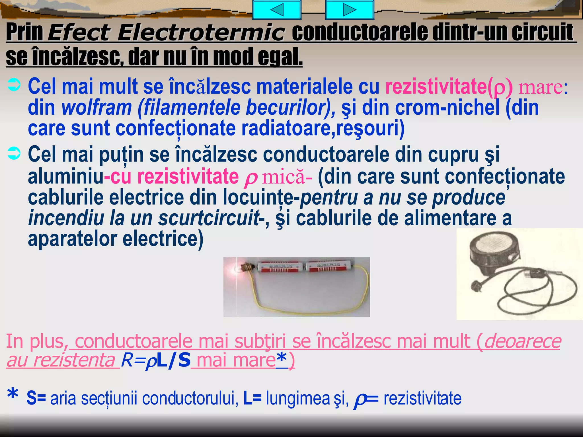 Energiaelectrica Efectjoule Aplicatii | PPT