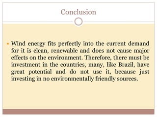 Wind Energy | PPTX
