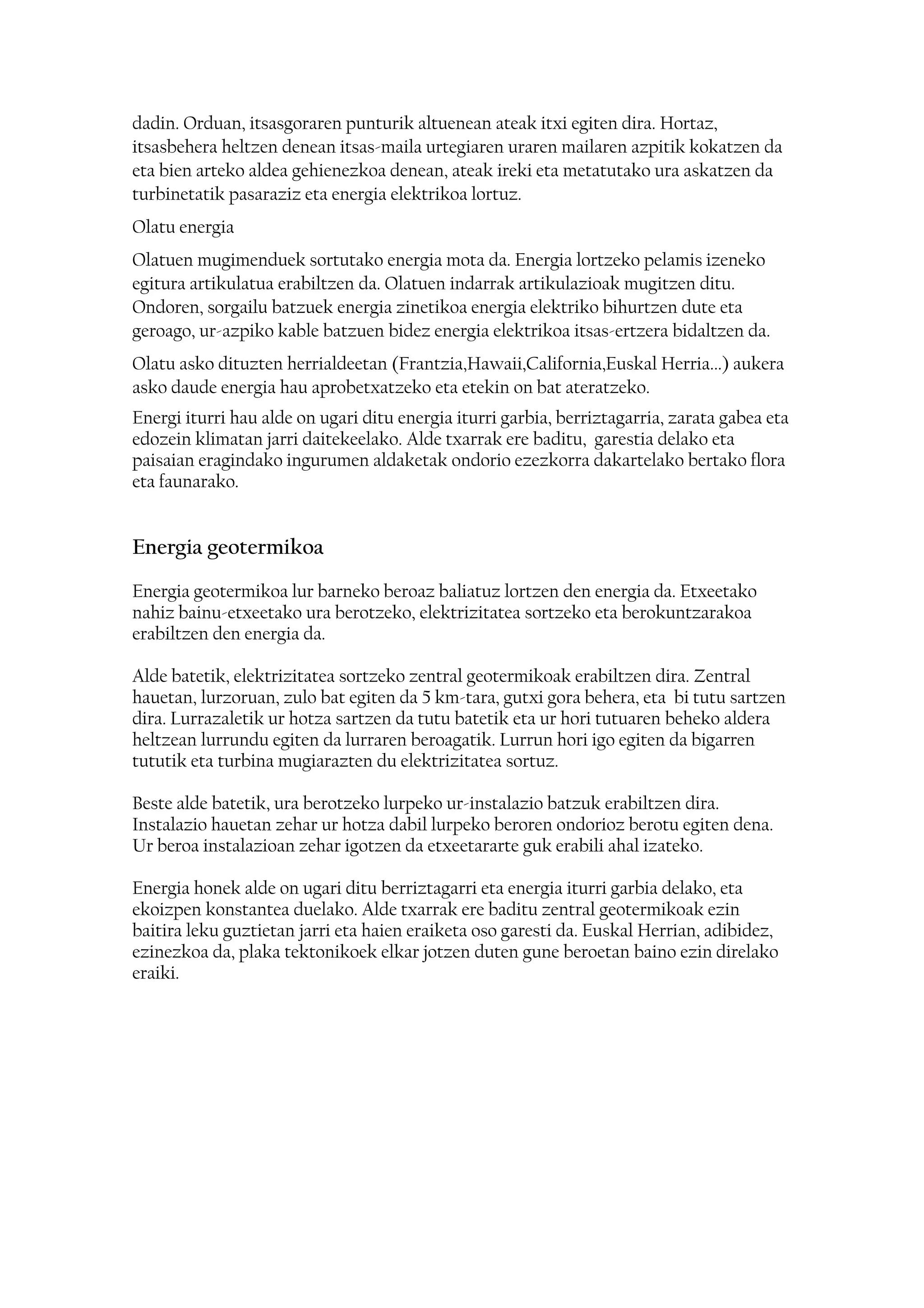 Energia iturriak | DOC