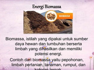 Energi alternatif | PPTX