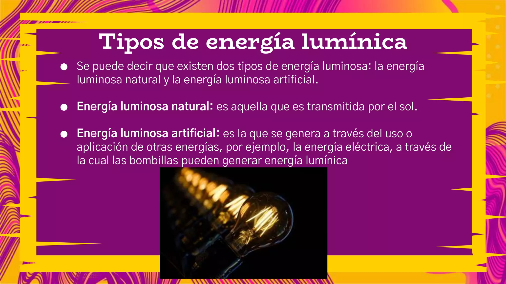 Energia luminica