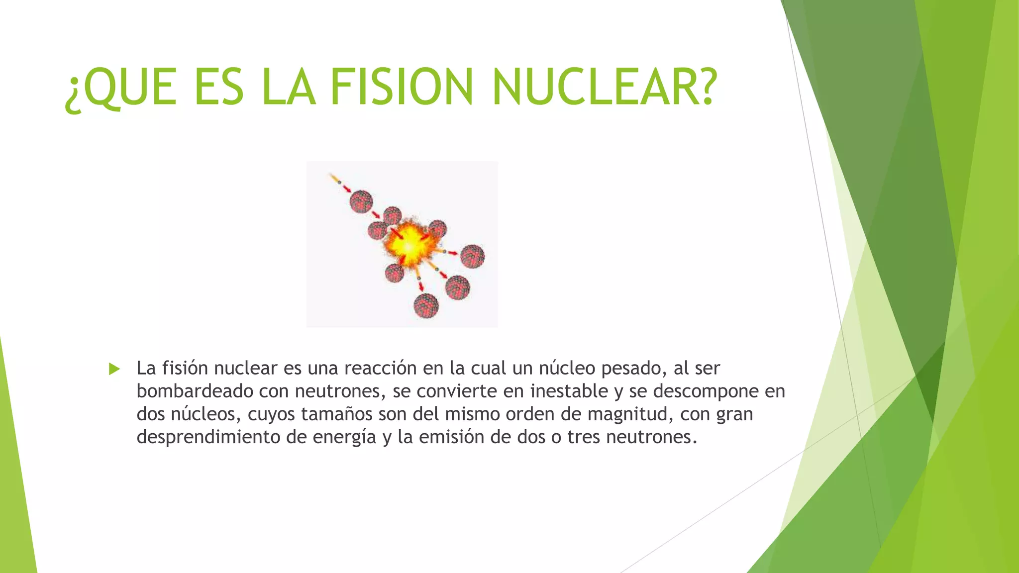 Energia nuclear de fision | PPTX | Chemistry | Science