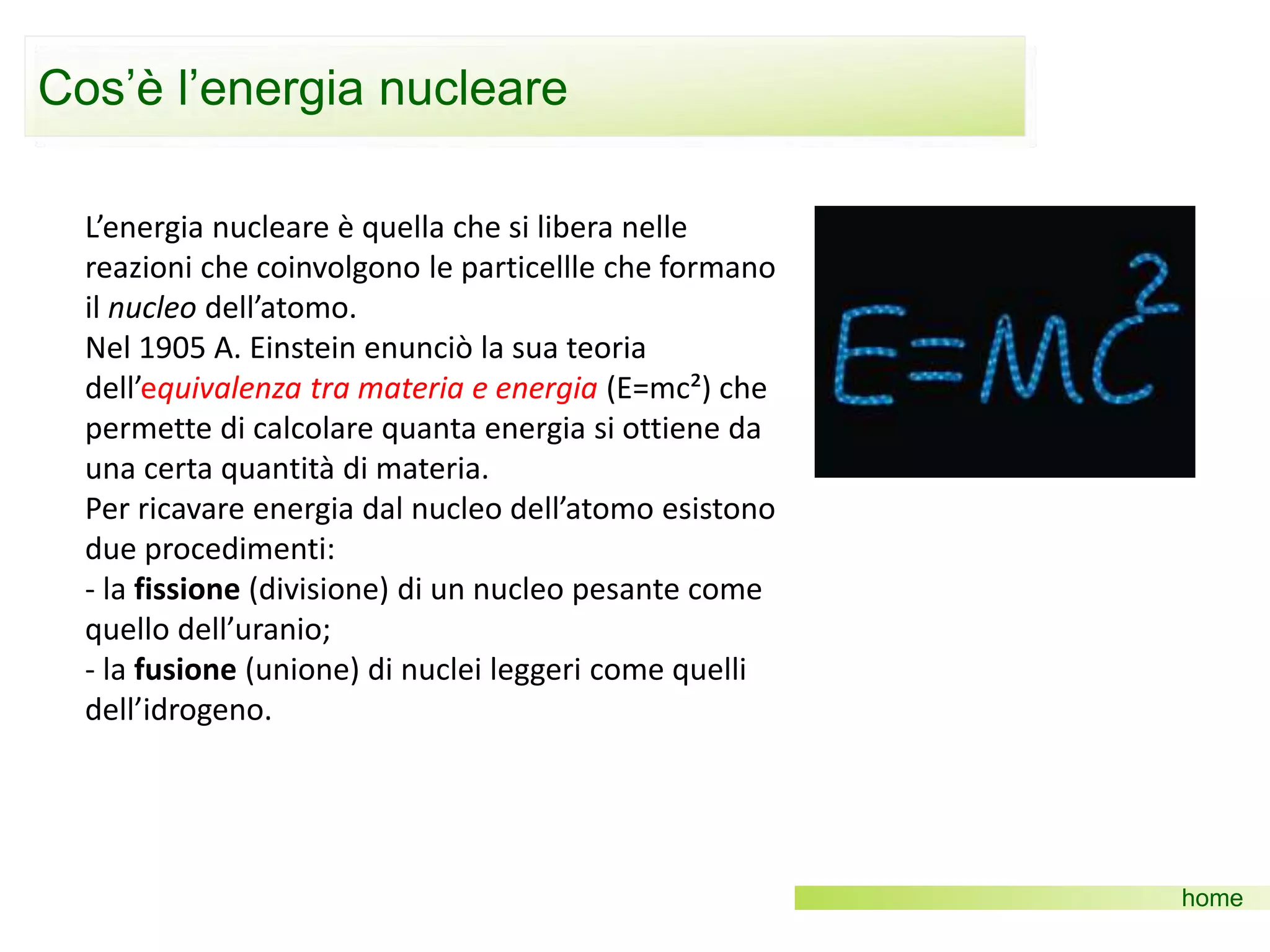 Energia nucleare | PPT