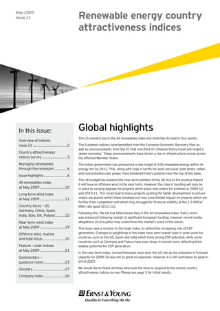 Renewable energy country attractiveness indices | PDF