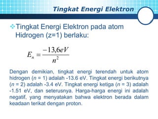 Energi Atom dan Inti, NIRSAM | PPTX