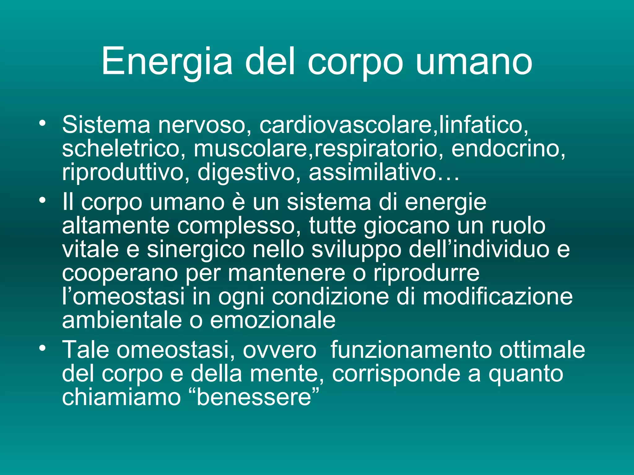 Energia vitale | PPT