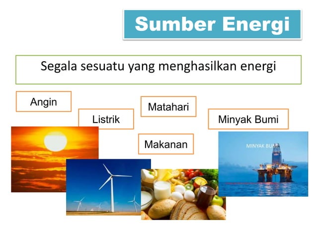 Energi dalam kehidupan | PPTX
