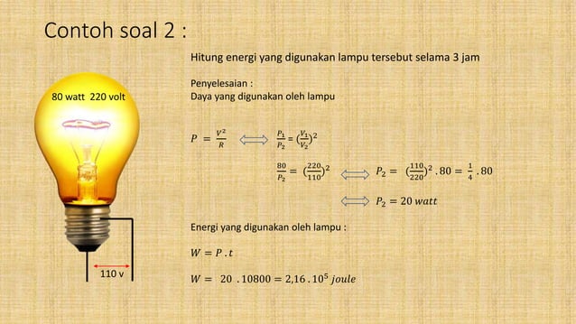 Energi dan daya listrik | PPTX