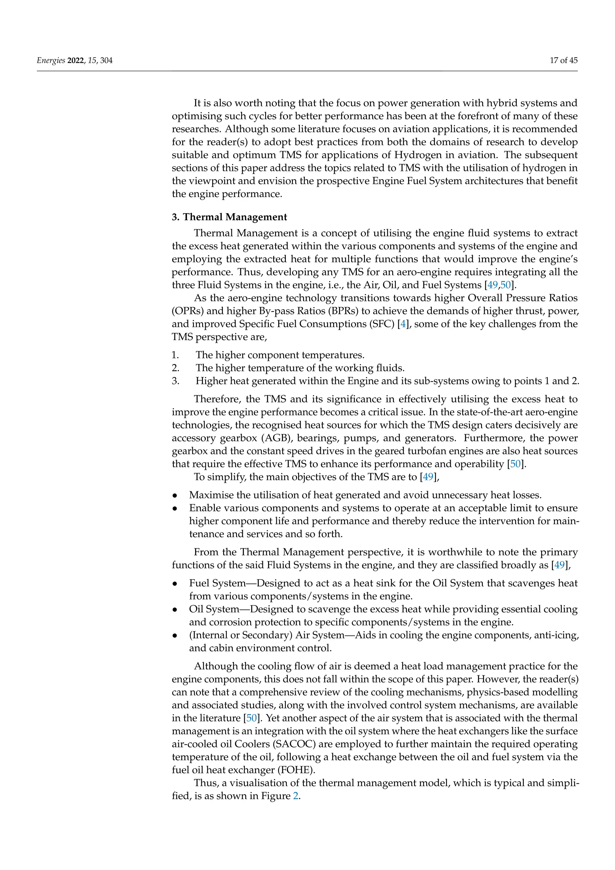 Thermal management hydrogen powered aircraft | PDF