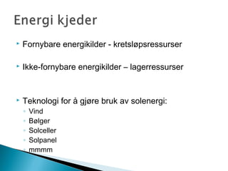 Energi foredrag[1] | PPT