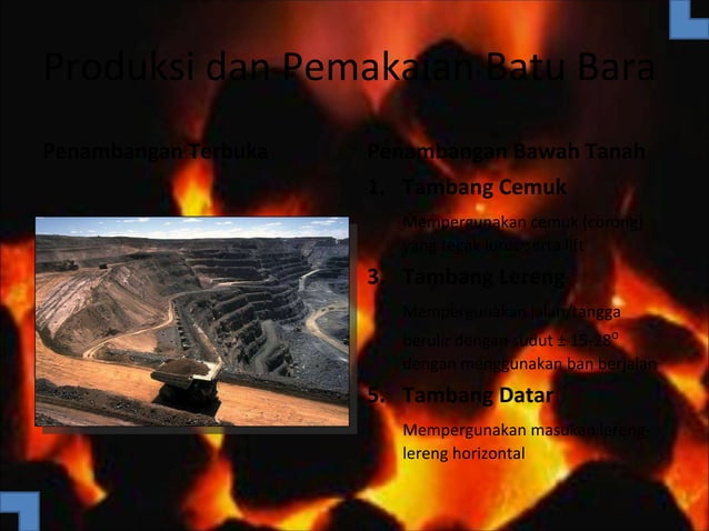 Energi Fosil (Batu Bara) | PPT