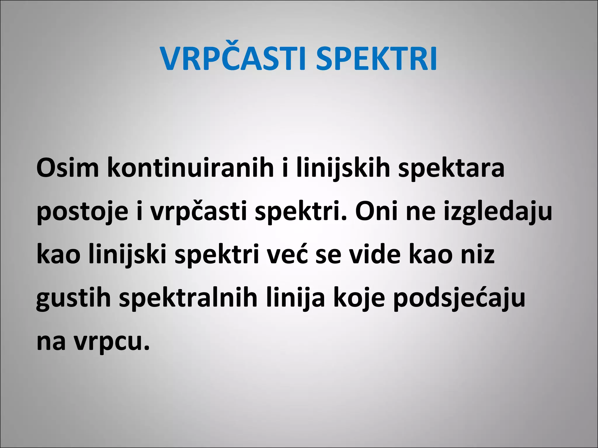 Energijski spektri 5 | PPT