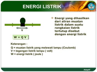 Energi listrik | PPT