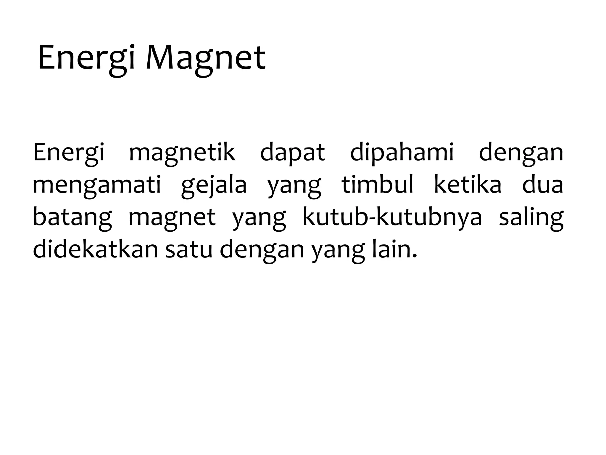 Energi Listrik Magnet Zamzam Fatma Ambarsari | PPTX