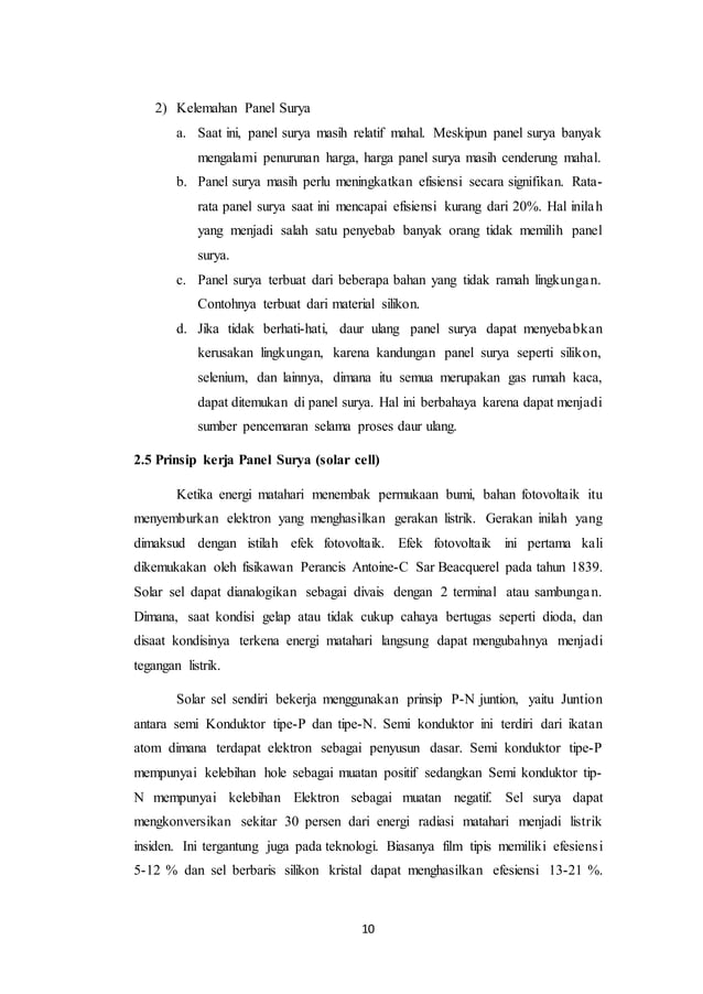 Energi matahari fisika terapan energi universitas kristen indonesia ...