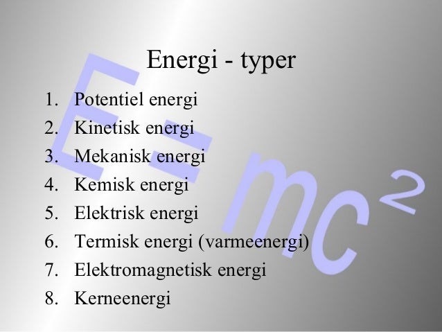 Energiomdannelse