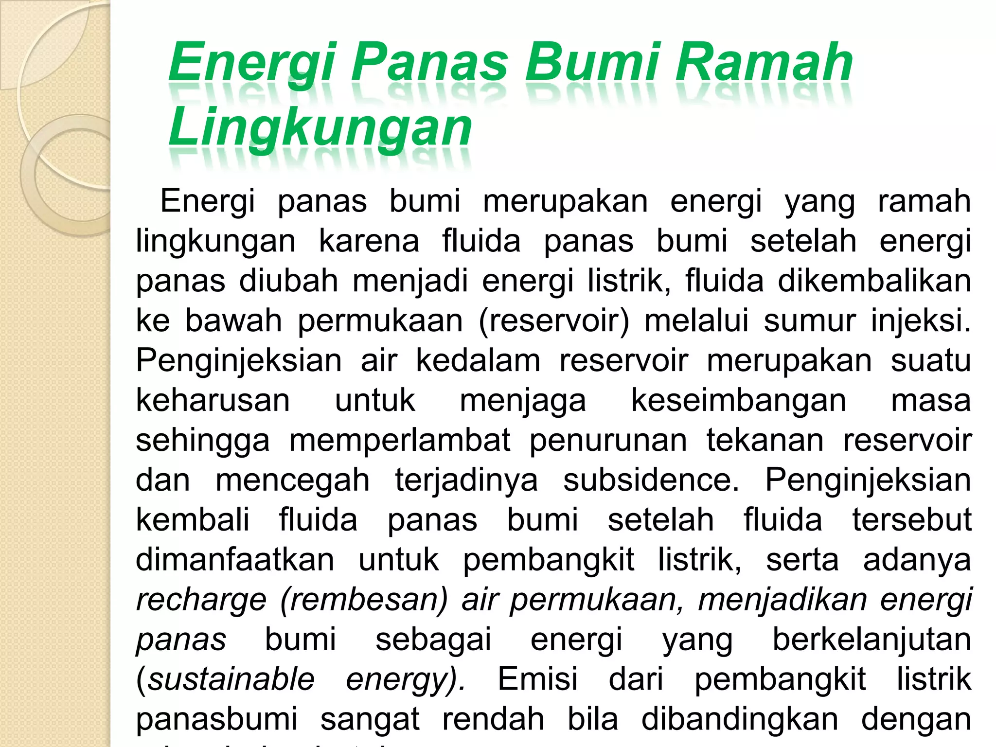 Energi panas bumi | PPTX