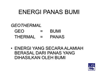 Energi panas bumi | PPT