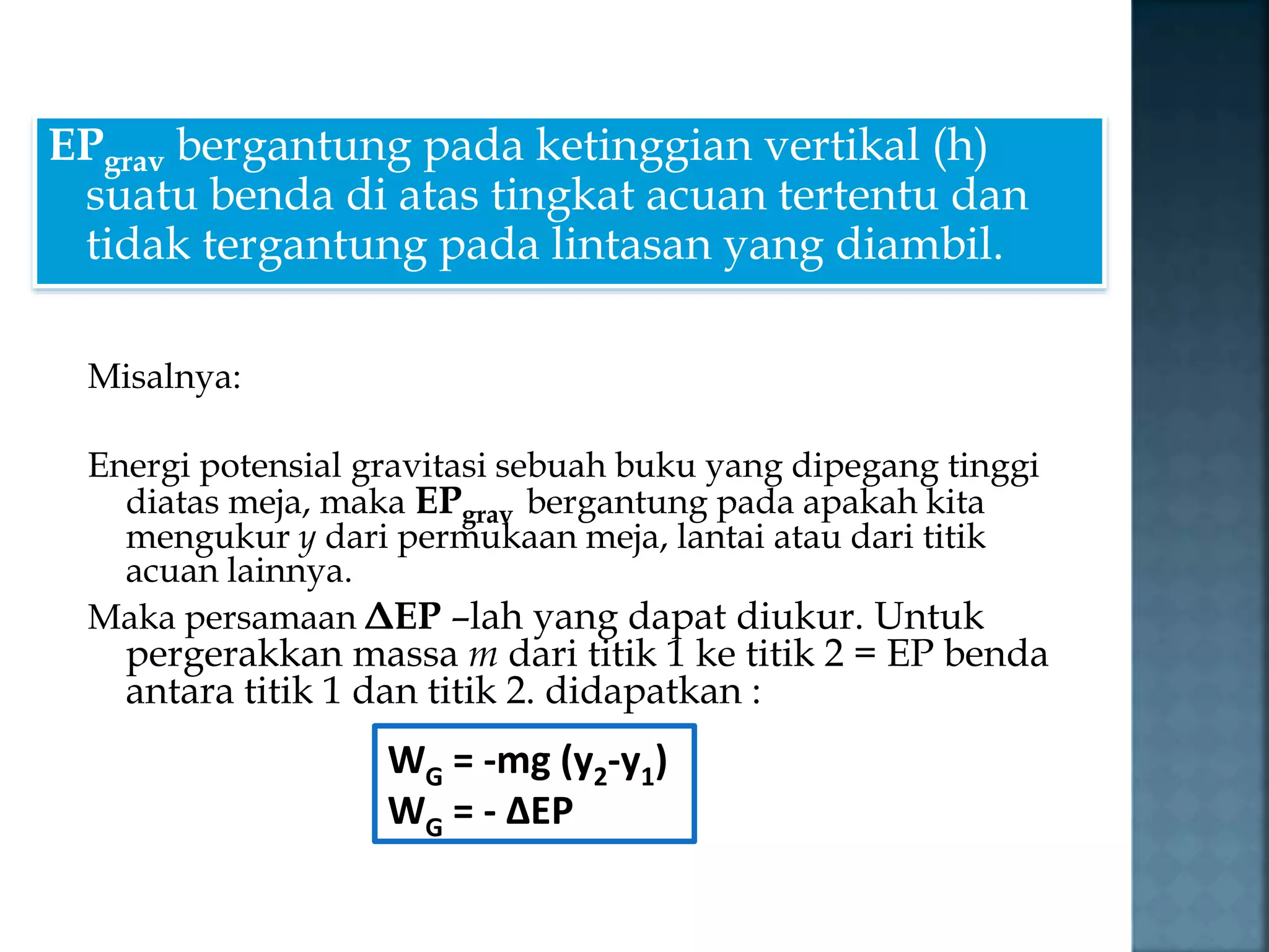 Energi potensial | PPTX