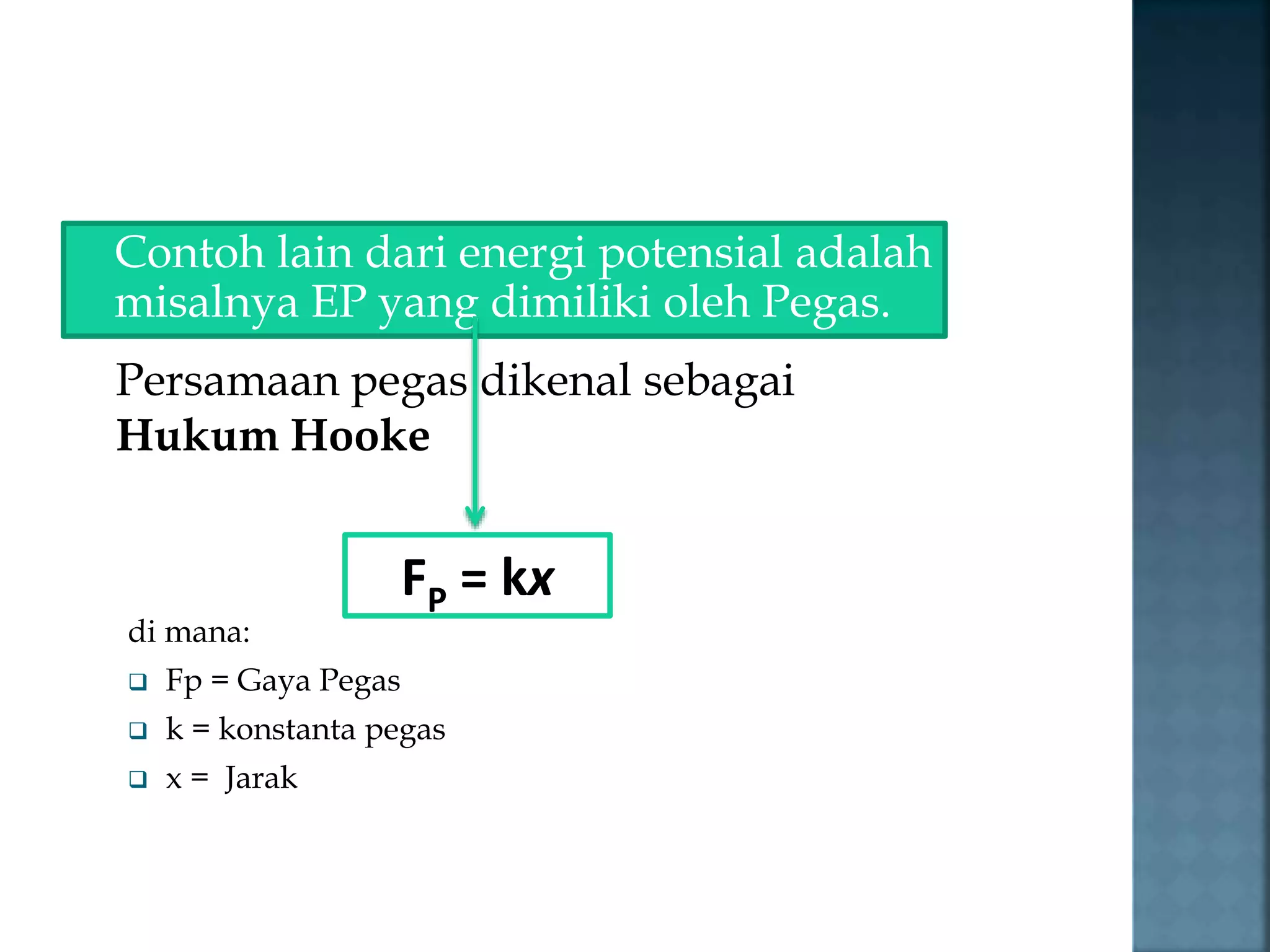 Energi potensial | PPTX