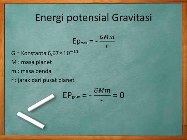 Energi potensial gravitasi 2 | PPTX