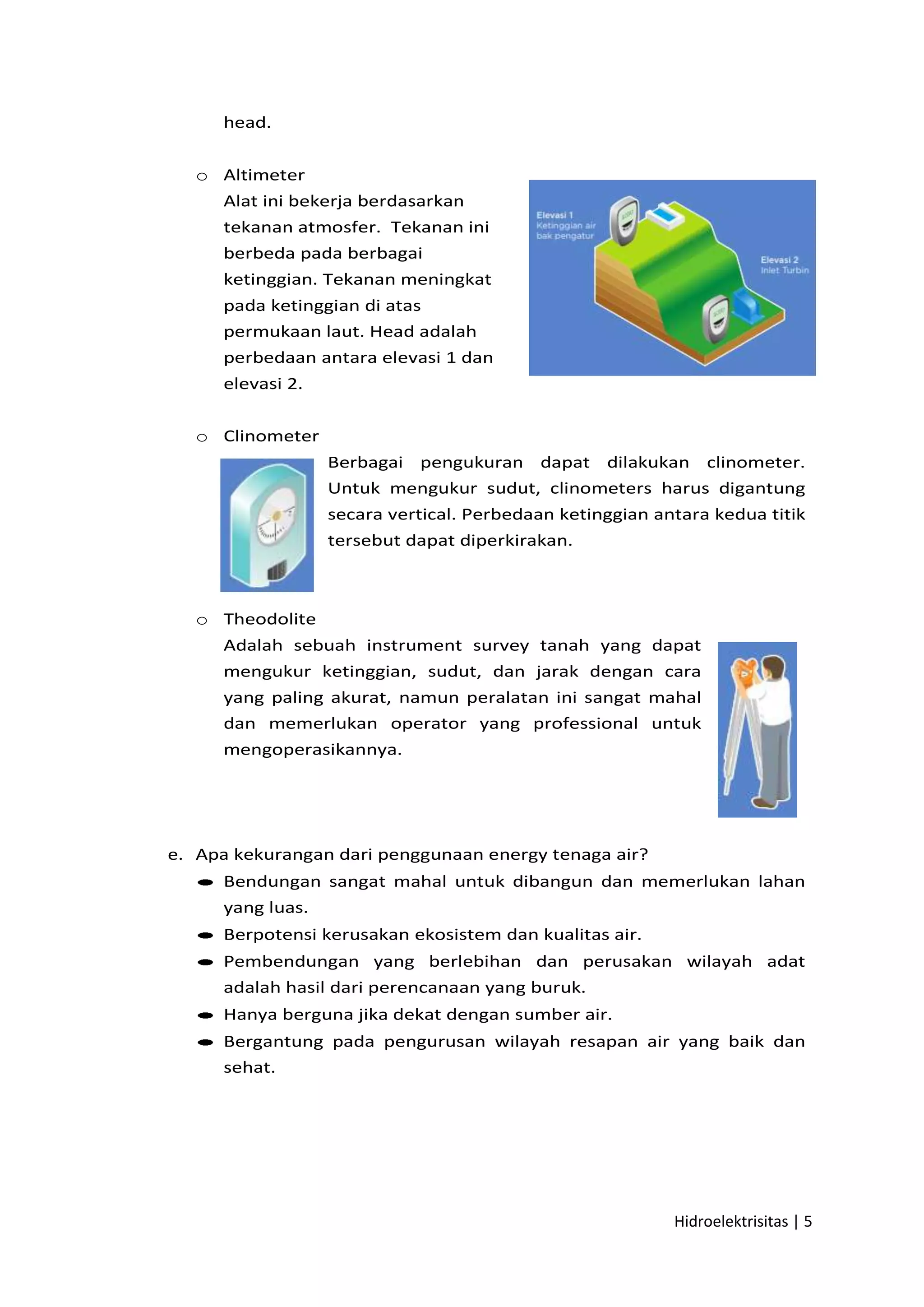 Energi tenaga air hidroelektrisitas | DOCX