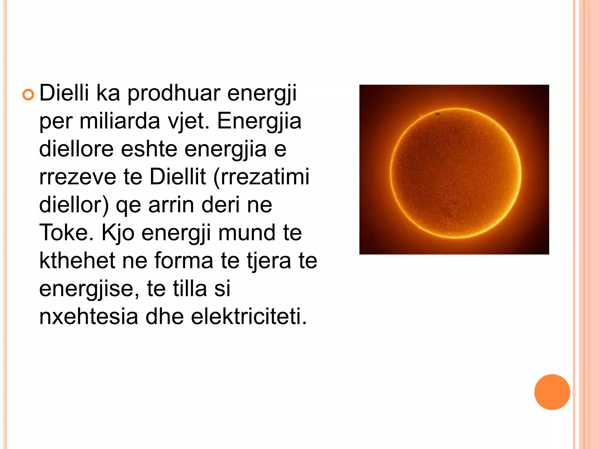 Energjia diellore | PPTX