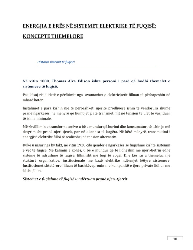 Energjia e Eres | DOCX