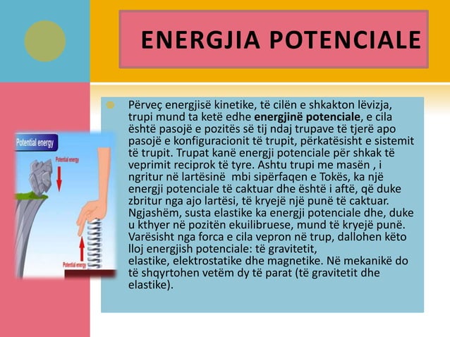 energjia dhe burimet e energjise | PPTX