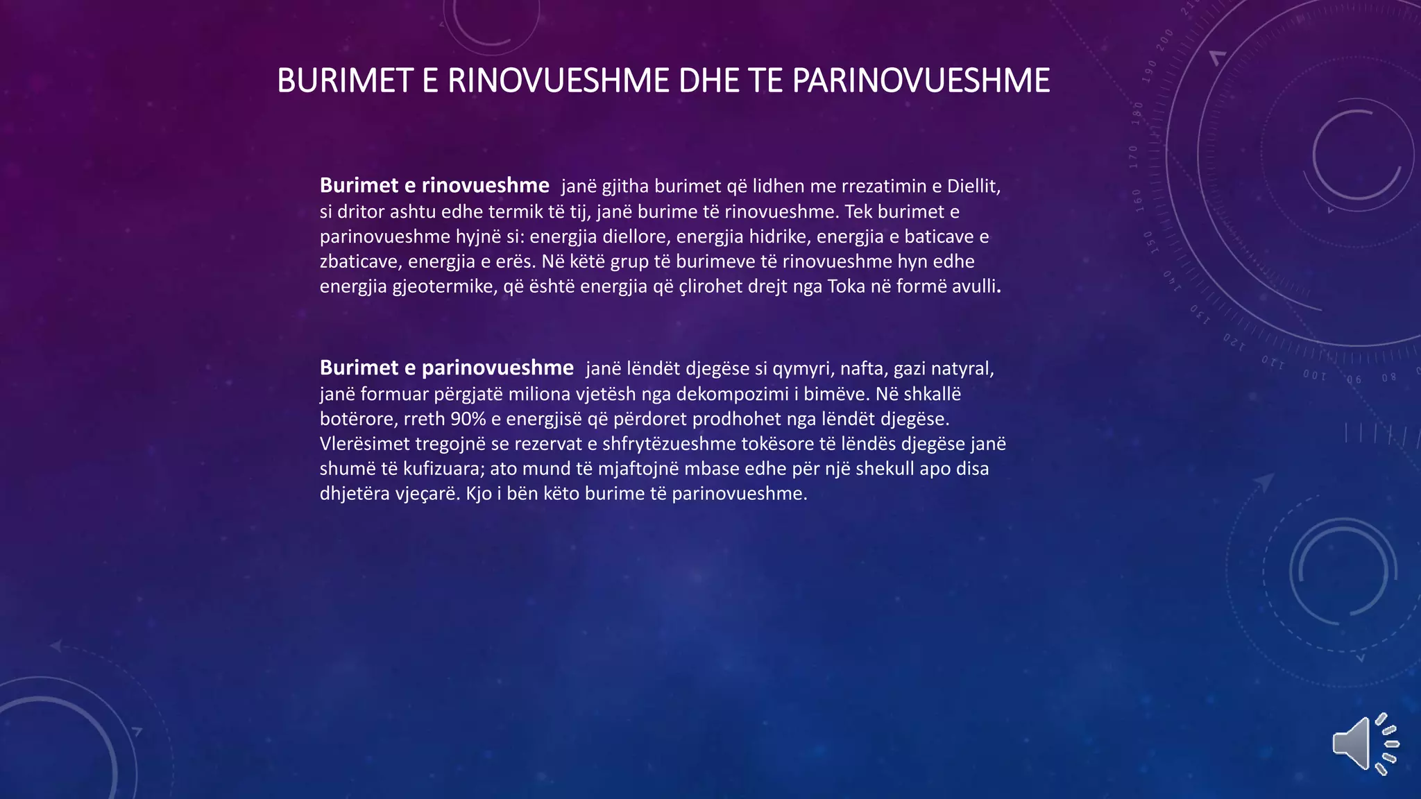 Energjia dhe Burimet e Energjisë | PPTX