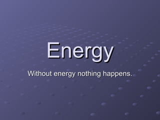 Energy | PPT