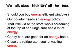Energy | PPT