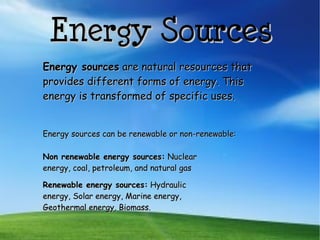 Energy Presentation | ODP