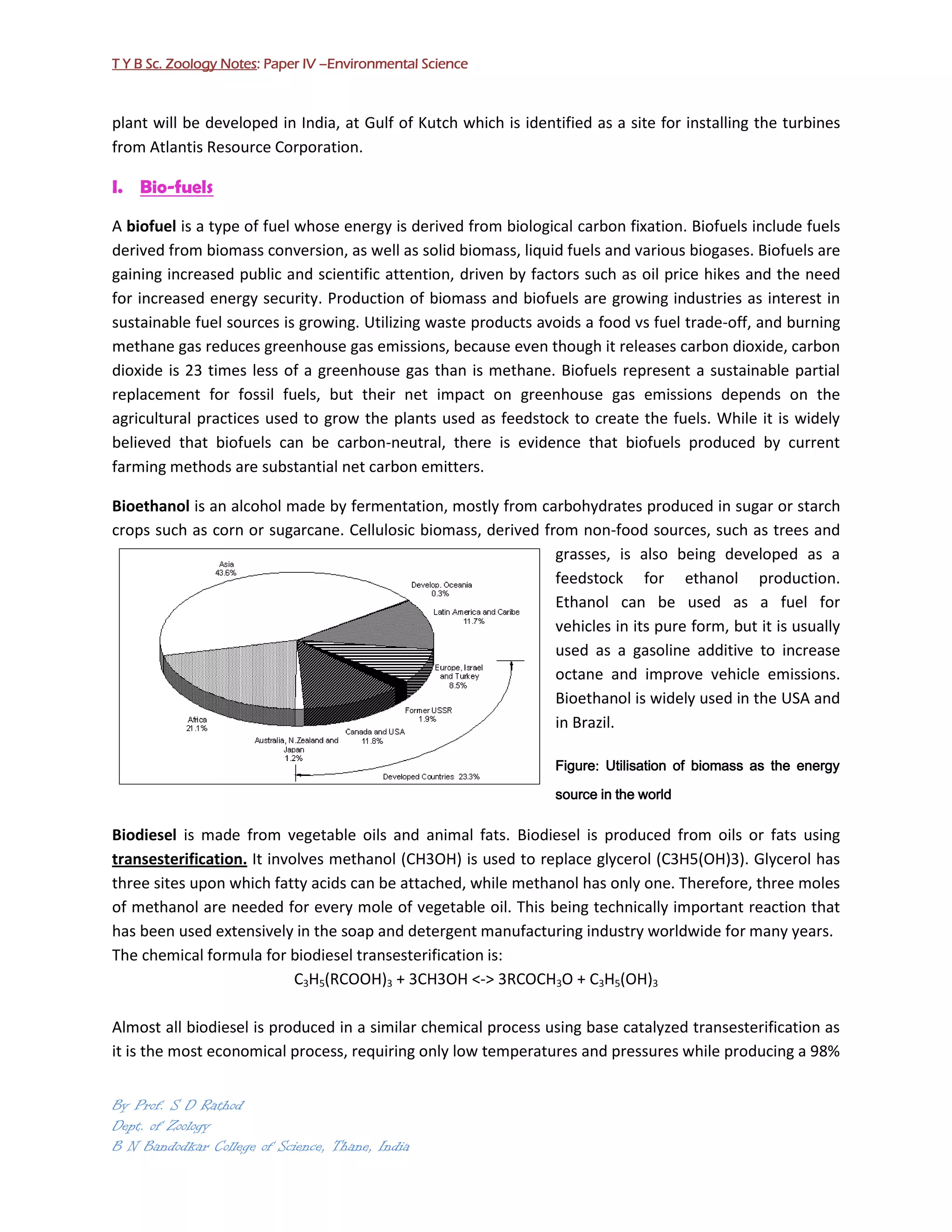 Sources of Energy | PDF