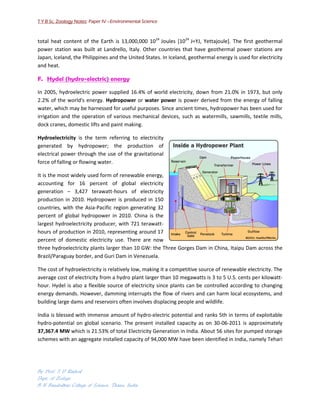 Sources of Energy | PDF