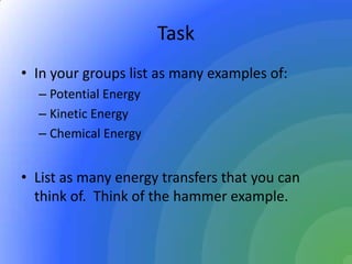 Energy / KS2 / Physics | PPTX