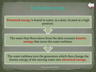 science form 1 chapter 6 sources of energy | PPTX