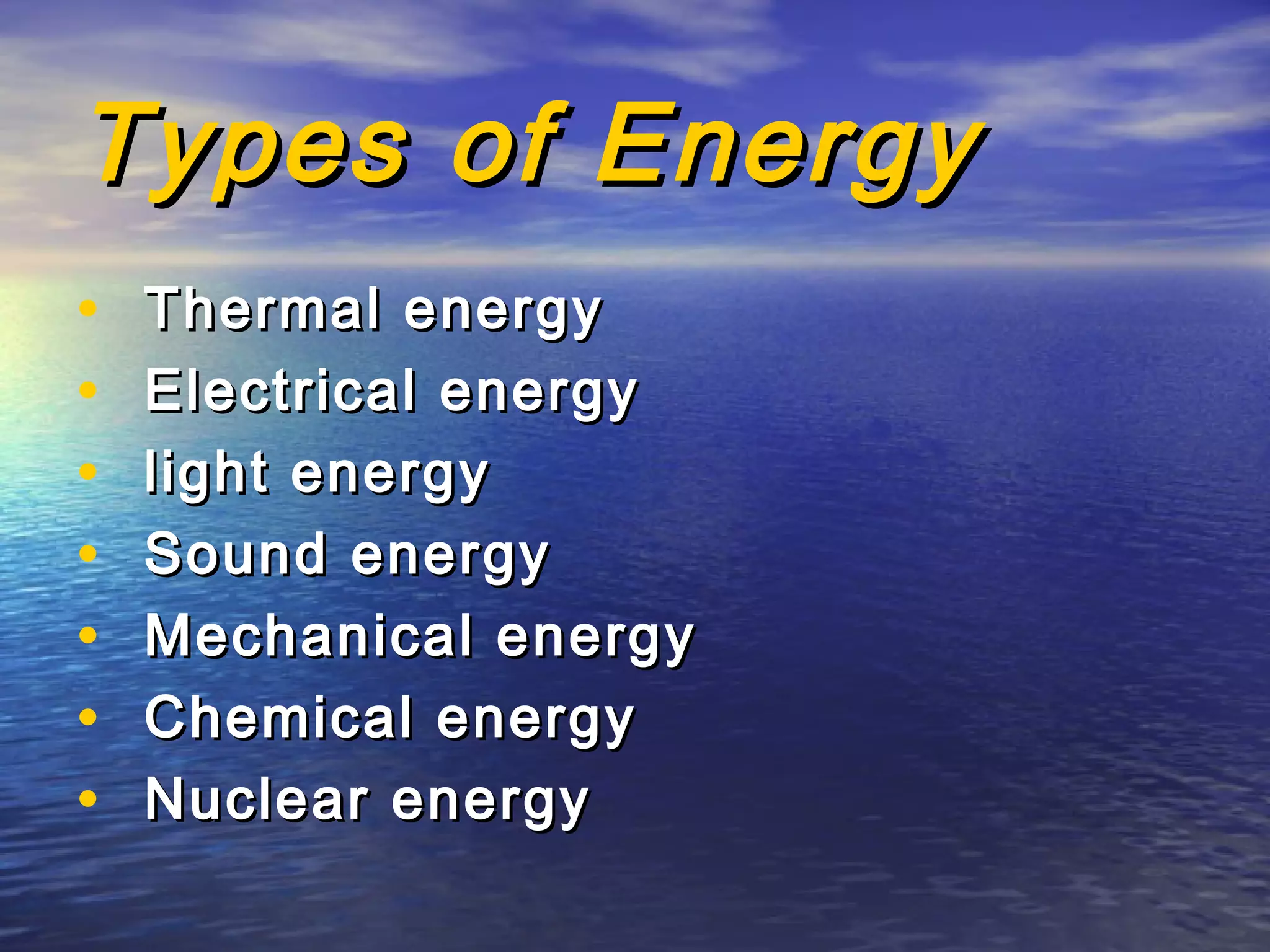 Energy | PPT