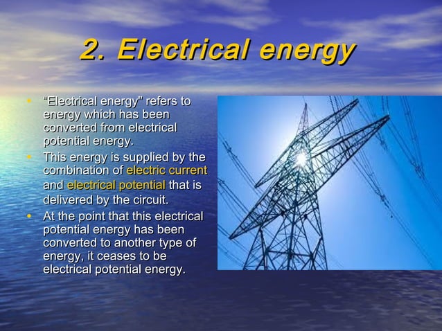 Energy | PPT | Power and Energy Industry | Industries