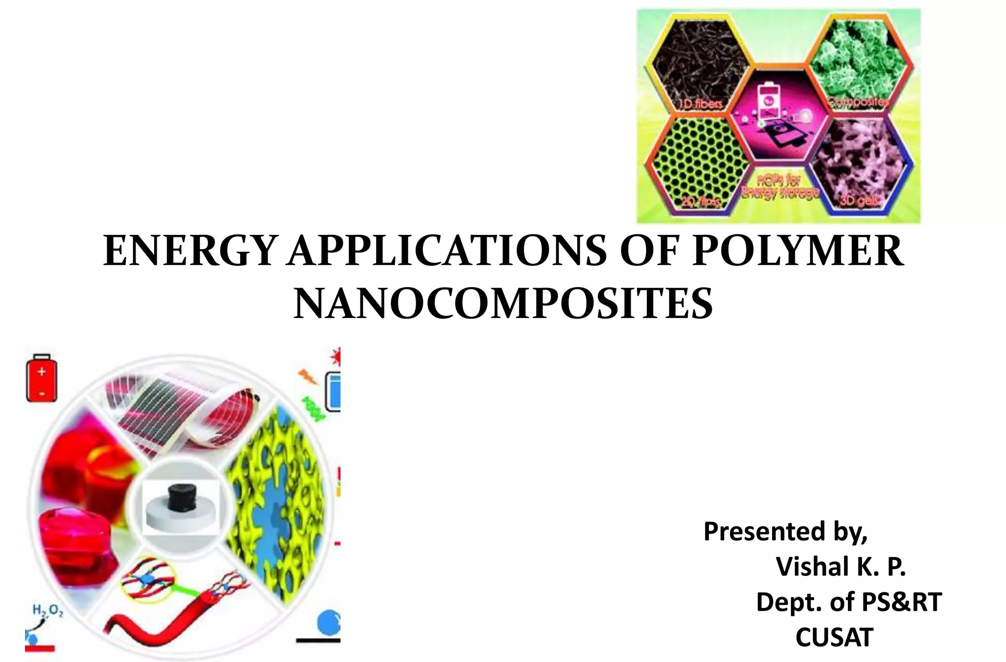 Energy applications of polymer nanocomposites | PPTX