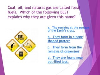 Energy resources | PPTX
