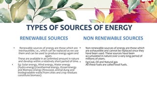 Sources Of Energy | PPT