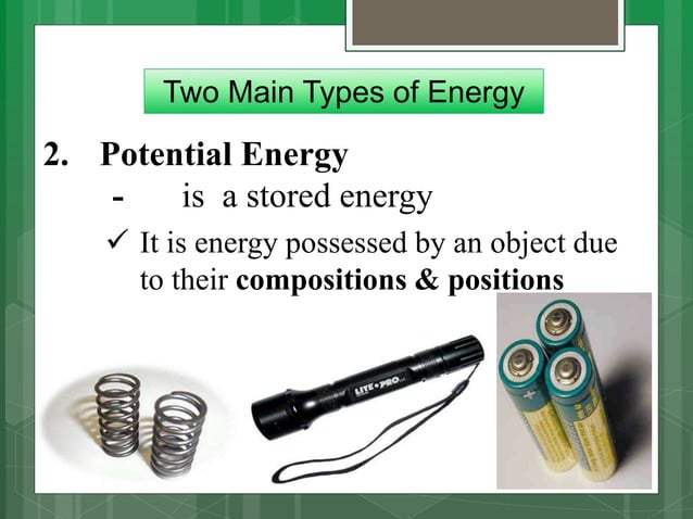 Energy - Physics: Grade 8 - Science.pptx | Physics | Science
