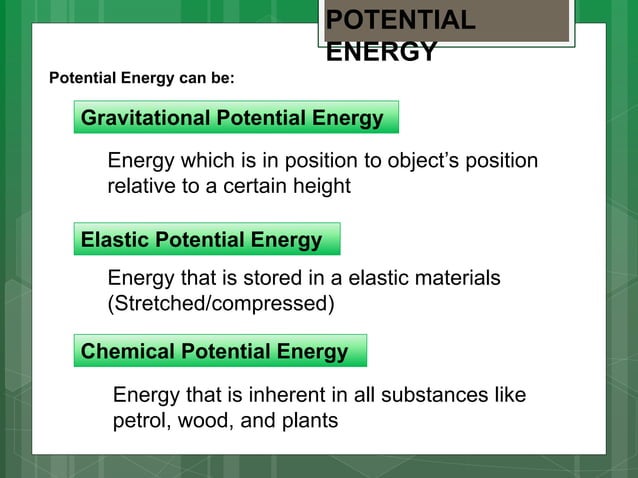 Energy - Physics: Grade 8 - Science.pptx | Physics | Science