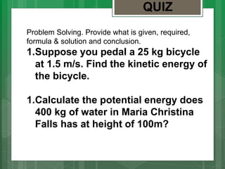 Energy - Physics: Grade 8 - Science.pptx