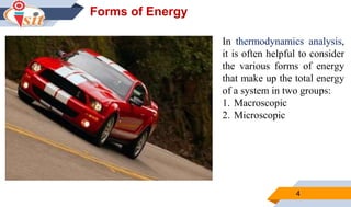 Energy and it's classification (Mechanical Engineering) | PPTX