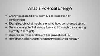 Powerpoint presentation on Work and energy | PPTX